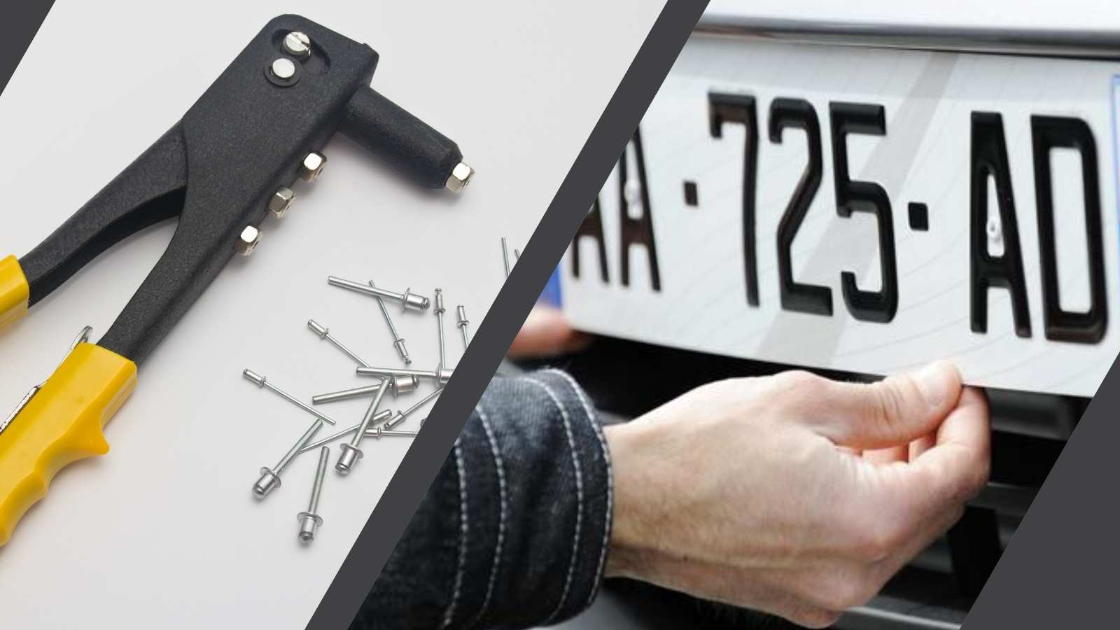 Rivets Plaque Immatriculation : ce qu'il faut savoir