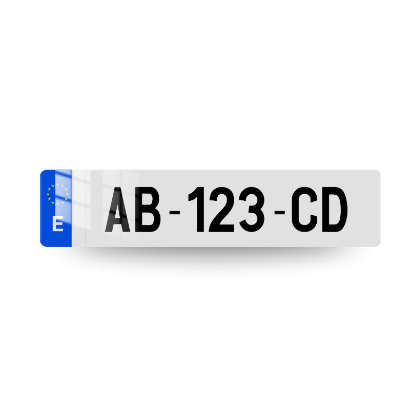 Créez votre Plaque Immatriculation Espagne en ligne